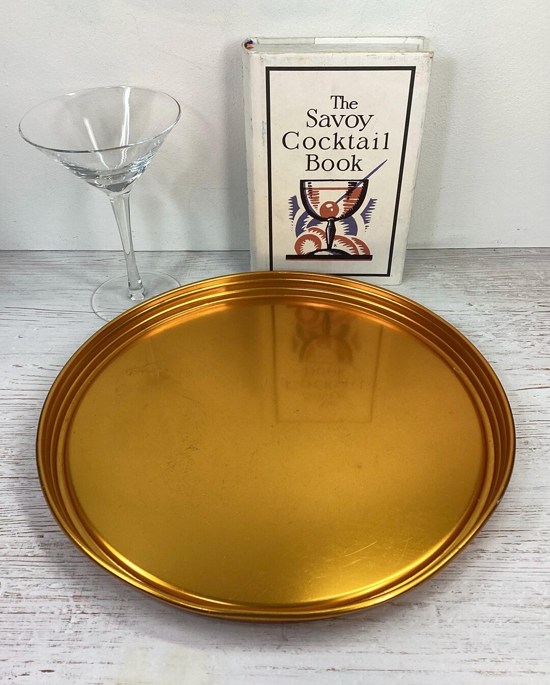 Retro Orange MODEL MAID by Jason Anodised Drinks Tray Vintage Picnic ...