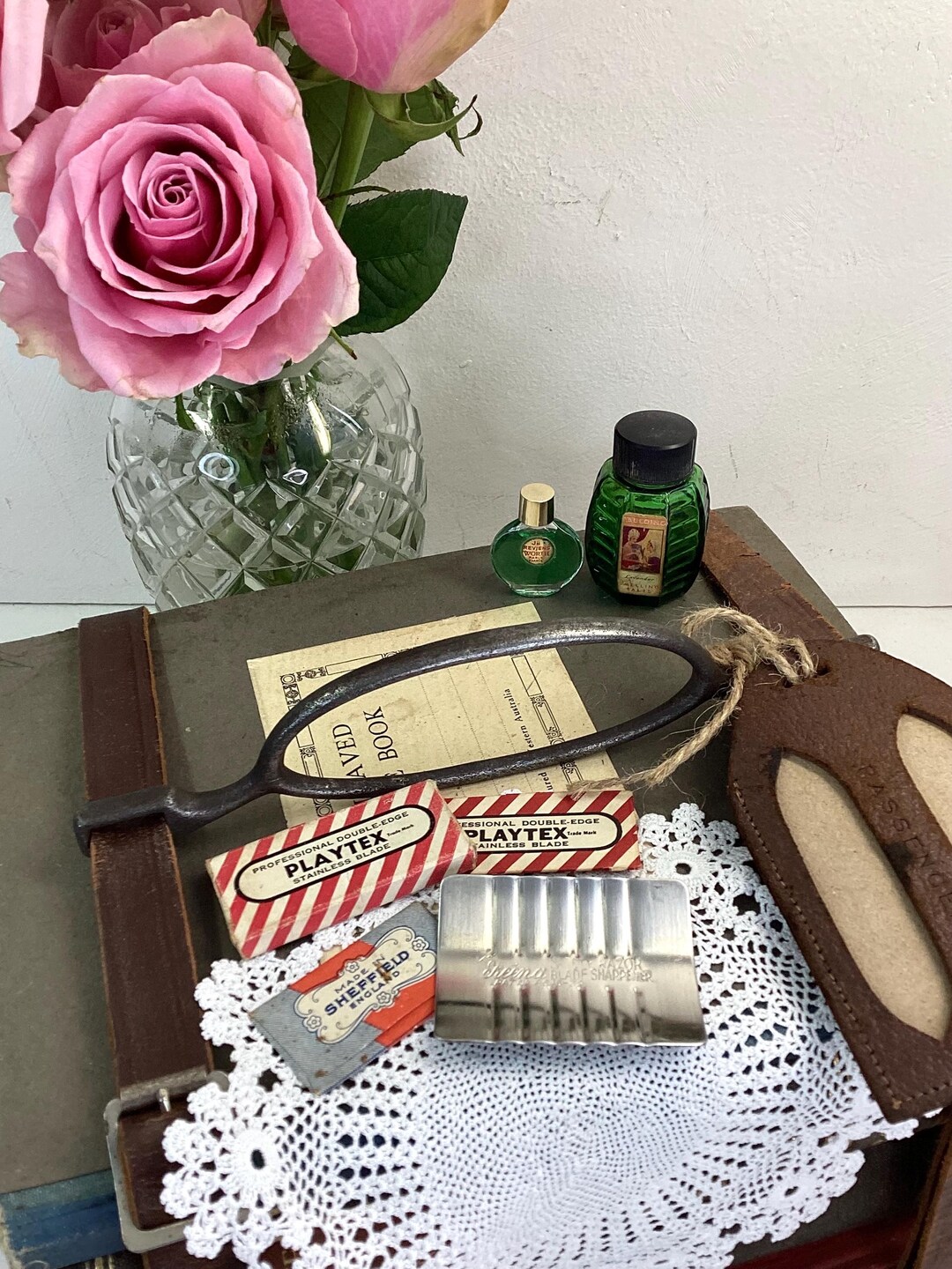 Mens Collectable Razor Blade Sharpener Vintage Sharpener Australian ...