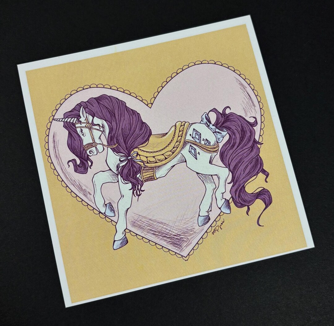 Carousel Boutique - 5" X 7" Art Print - MLP - Etsy