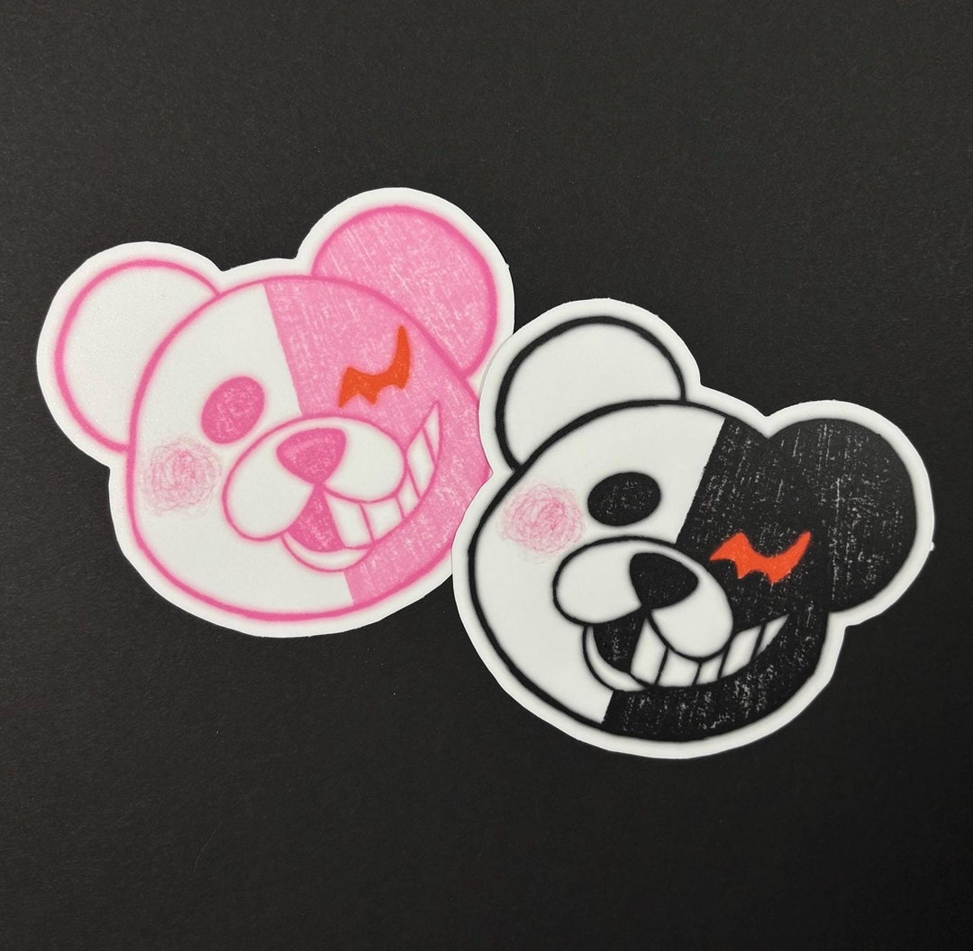 Monobear - Vinyl Sticker Matte Danganronpa - Etsy