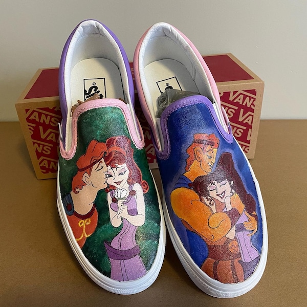 Custom Vans Slip Ons - Etsy