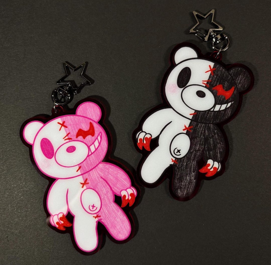 Gloomykuma - Acrylic Keychain Danganronpa - Etsy UK
