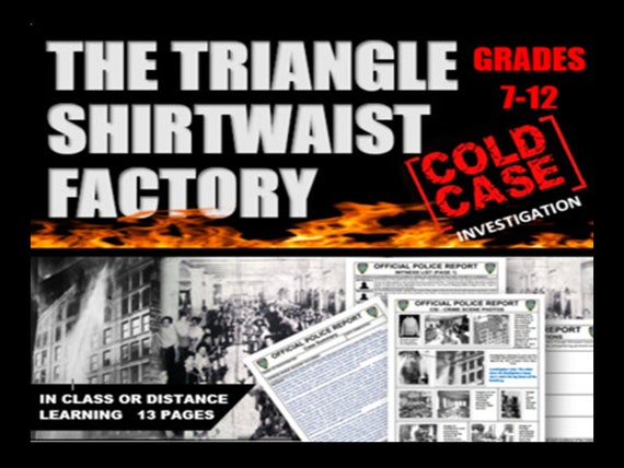 The Triangle Shirtwaist Factory Fire cold Case Investigation | Etsy