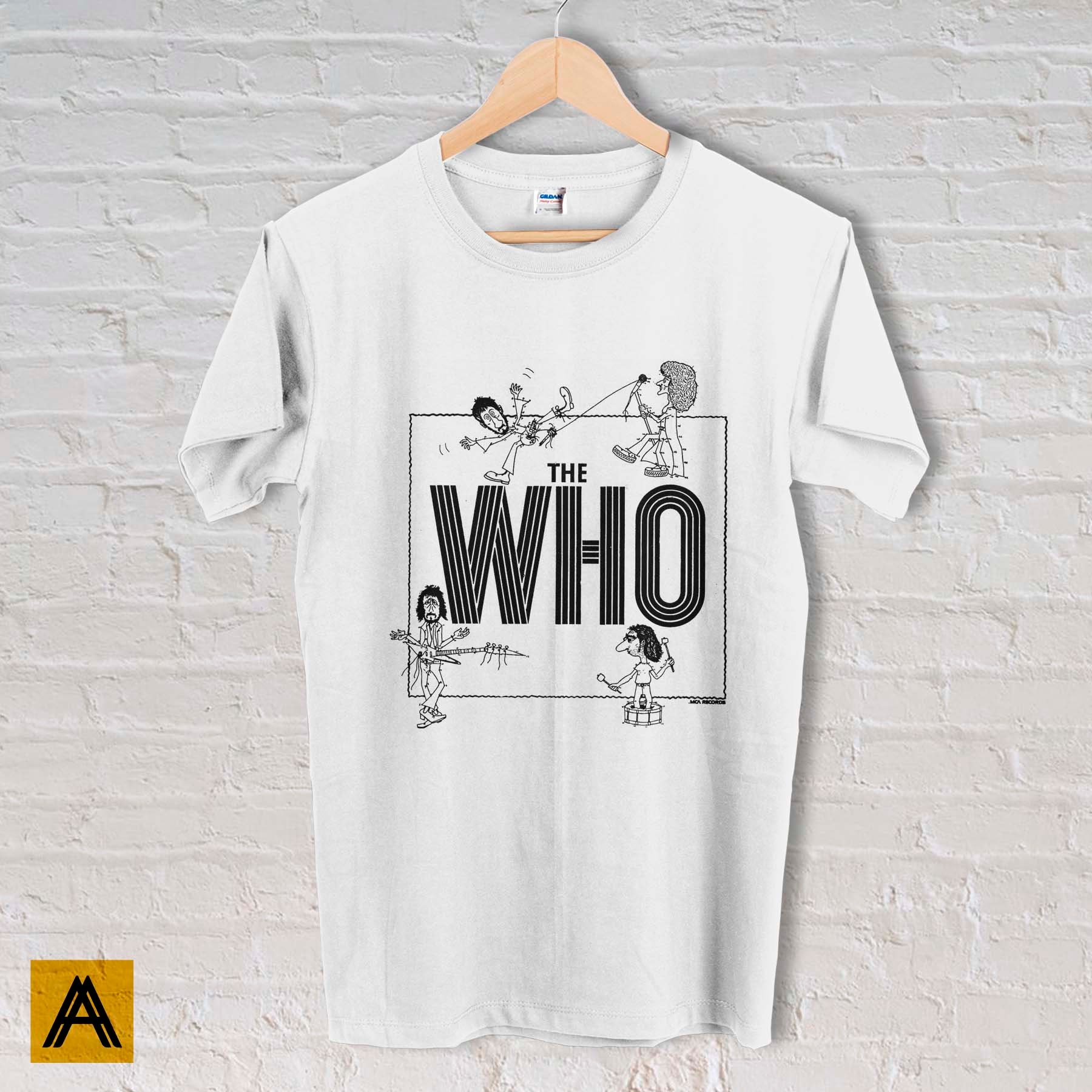The Who Shirt English Rock Music Band Hard Rock Vintage The Who 80s 90s ...