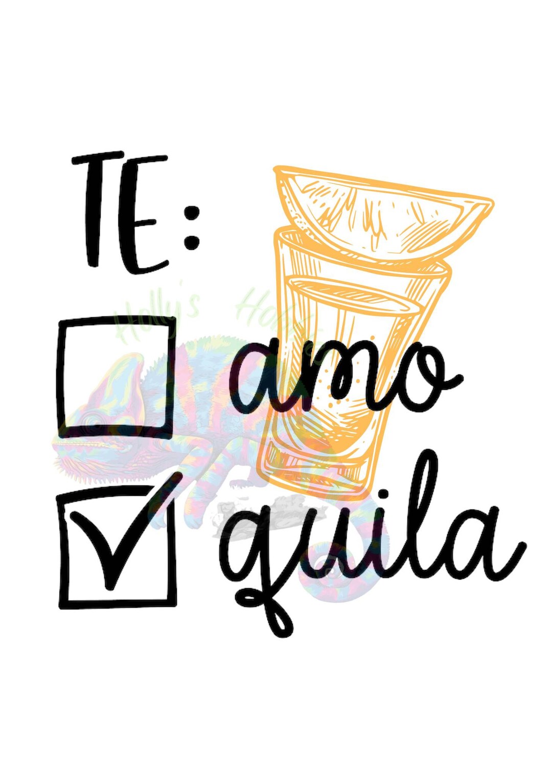 Te Amo Te Quila PNG DIGITAL FILE Cinco De Mayo/valentines Day - Etsy