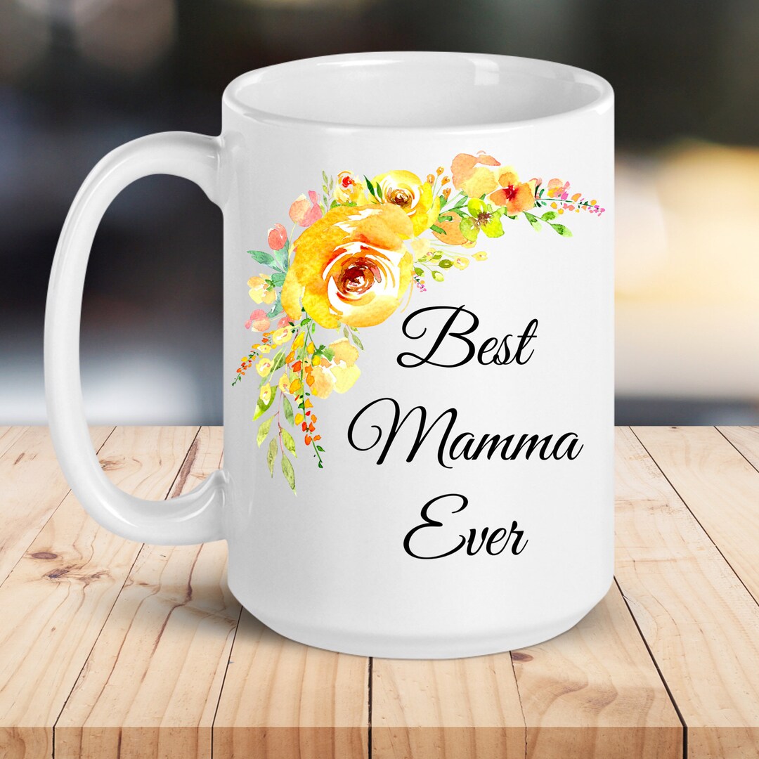 Best Mamma Ever Coffee Mug Gift for Mom Mom Coffee Mug - Etsy