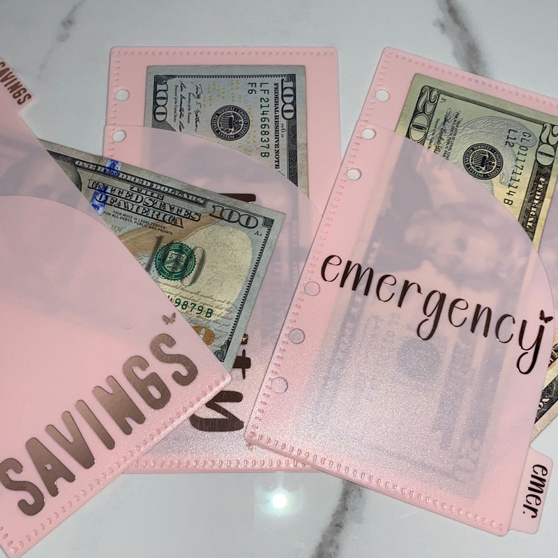 Cash Envelope Dividers - Etsy