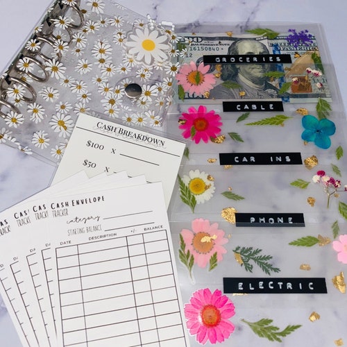 Clear Cash Envelope Budget Bundle Starter Kit Budget System - Etsy