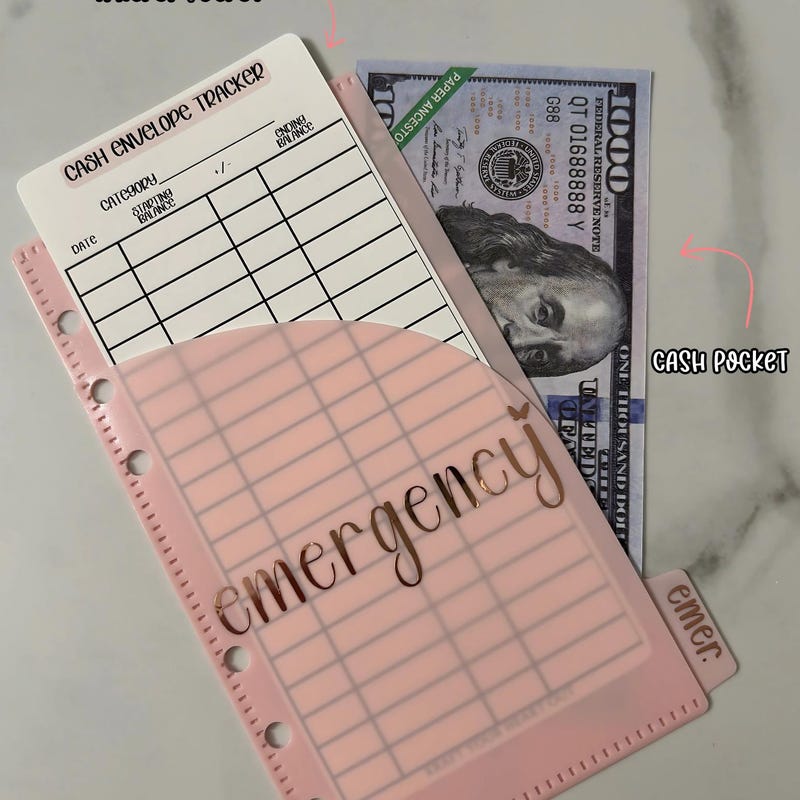 Cash Envelope Dividers - Etsy