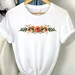 Orange Poppy Wildflower Tee, Artist Designed, Unique Floral T-shirt ...