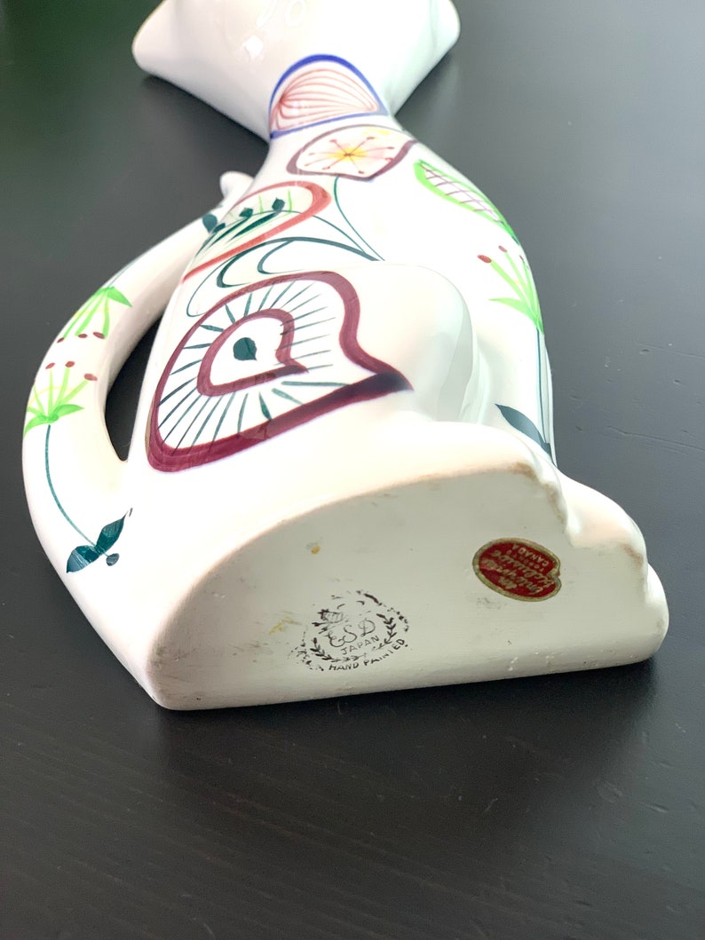Vintage Ceramic Cat, Wall Pocket, Lefton ESD Planter - Etsy Canada