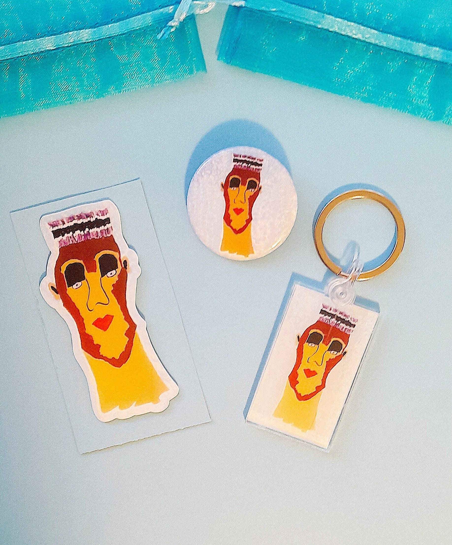 Sebastian Variety Pack, Matt Sticker, Button Pin, Keychain, Men ...