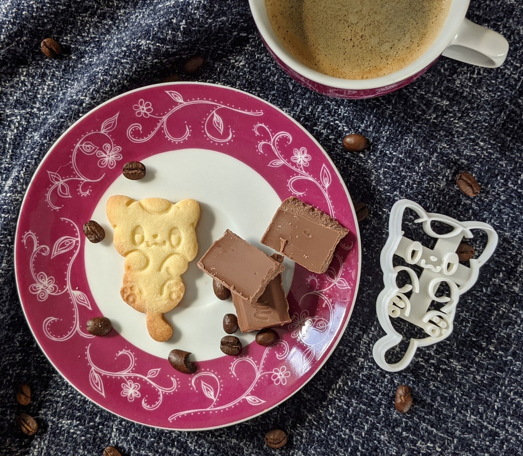 Cute Cat Biscuit Cake Shortbread Pastry Fimo Designed - Etsy UK