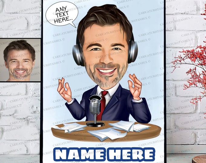 Radio Host Gift Funny Radio Presenter Gift Radio Personality Mug Radio ...