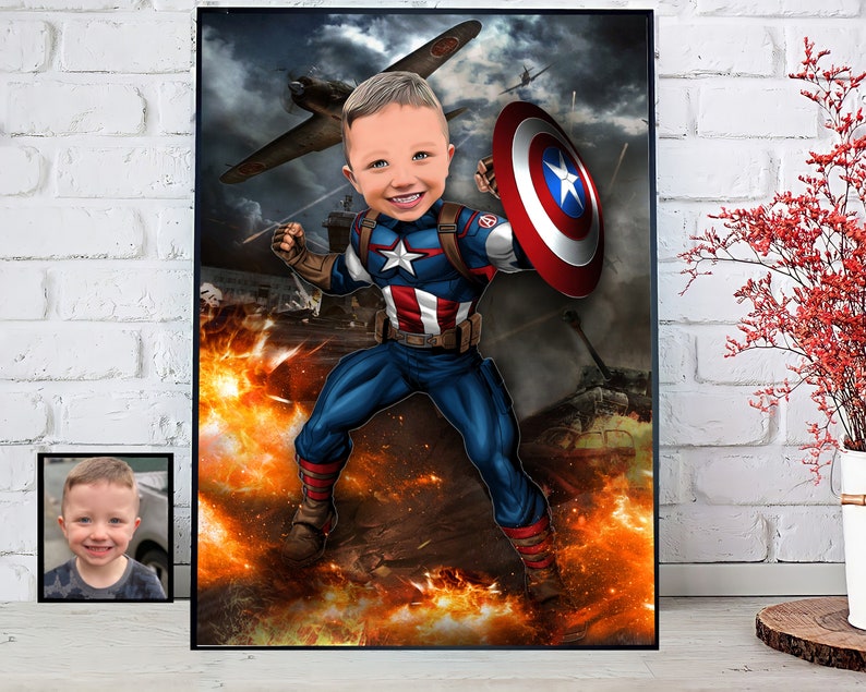 Turn Yourself Into Superhero Custom Digital Download - Etsy