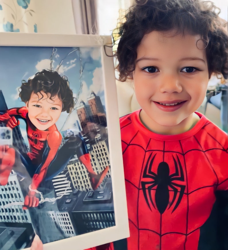 Turn Yourself Into Superhero Custom Digital Download - Etsy