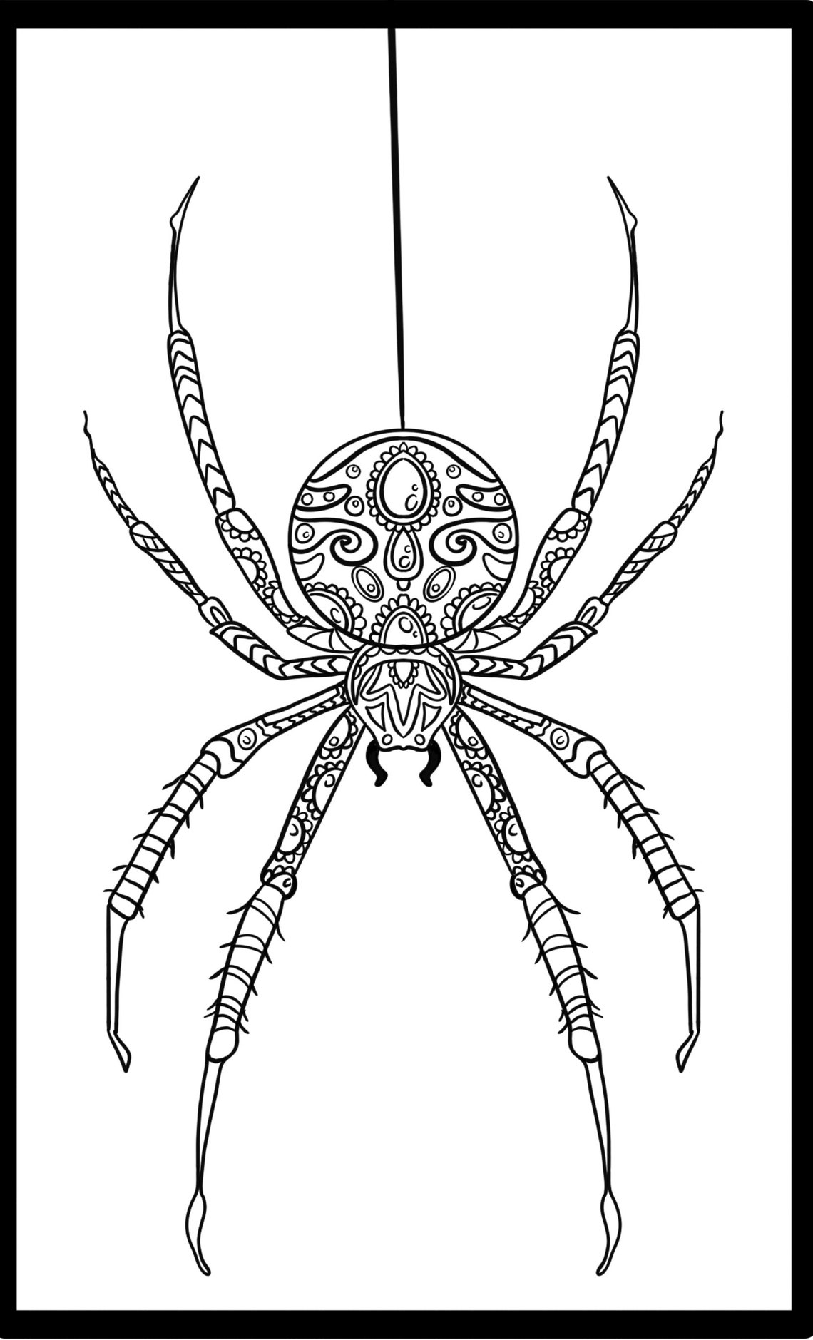 Adult Coloring Book Bugs Coloring Page 15 Printable Bug | Etsy