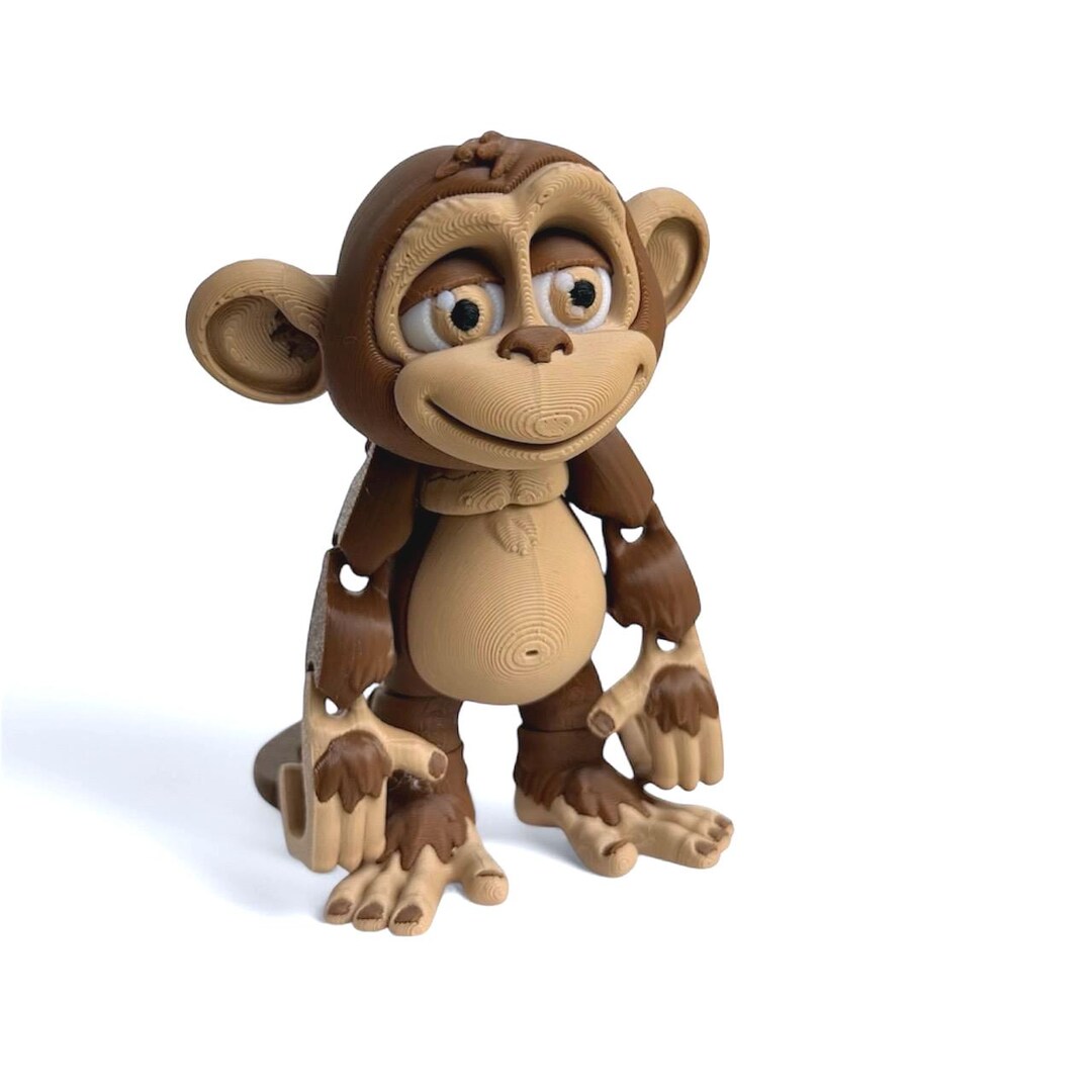 Monkey Flexible Fidget Sensory Toy - Etsy