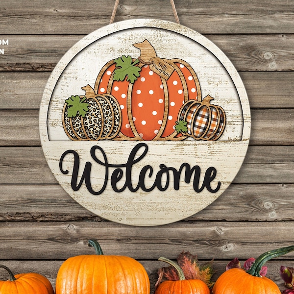 Fall Door Decor - Etsy