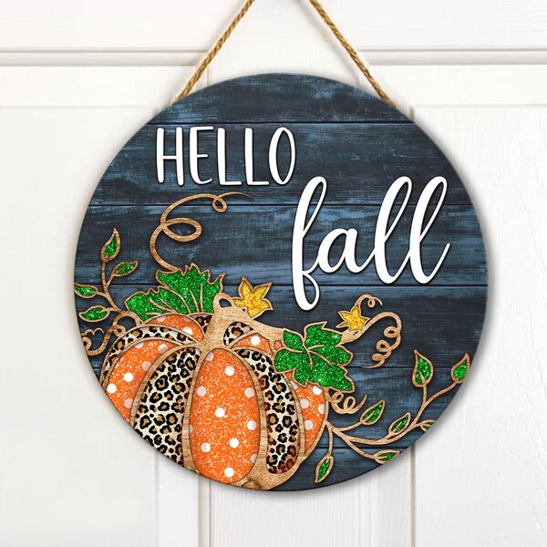 Fall Door Hanging - Etsy
