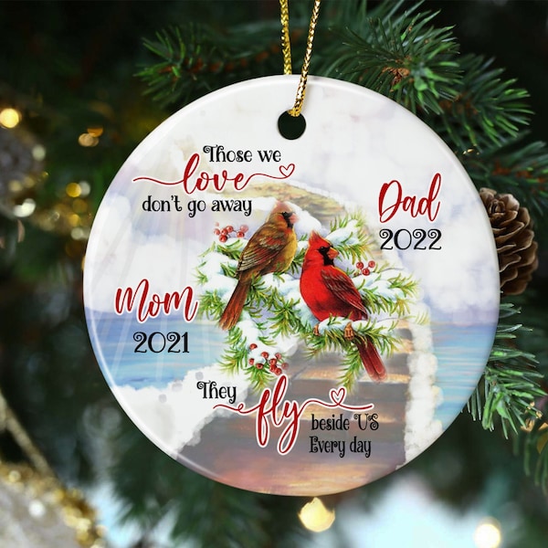 Cardinal Memorial Ornament - Etsy