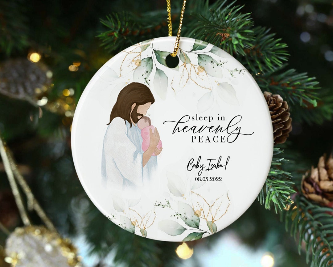 Baby Loss Ornament, Baby Memorial Ornament, Memorial Christmas ...