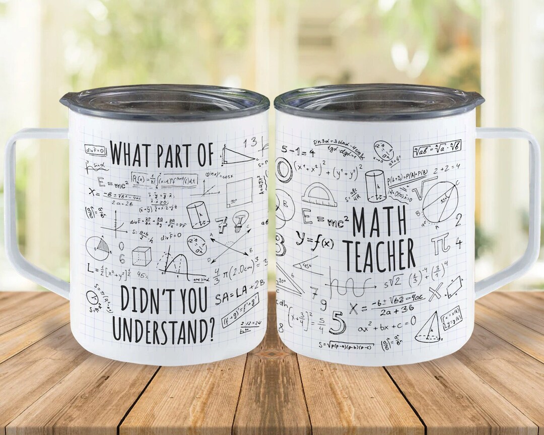 Math Teacher Gift, Appreciation Gift for Math Teacher, Funny Math ...