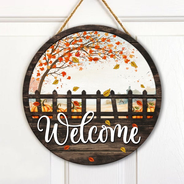 Fall Door Decor - Etsy