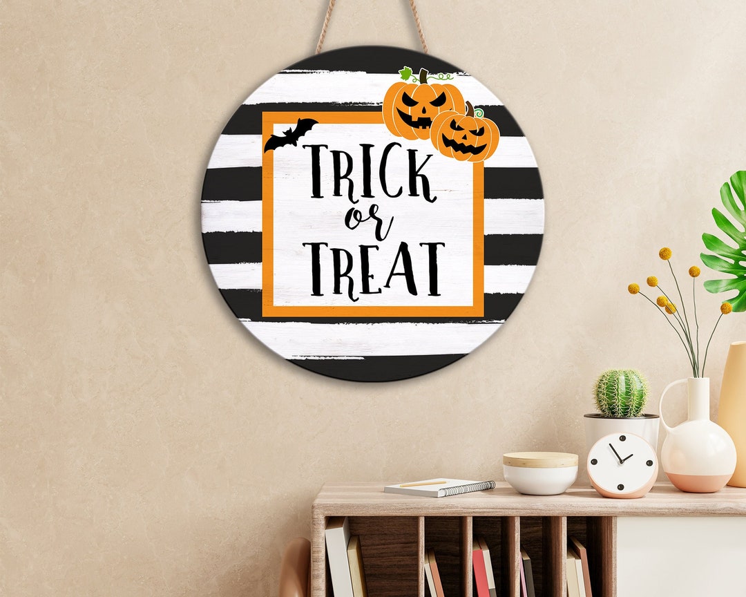Halloween Decorations, Halloween Welcome Sign, Front Door Decor ...