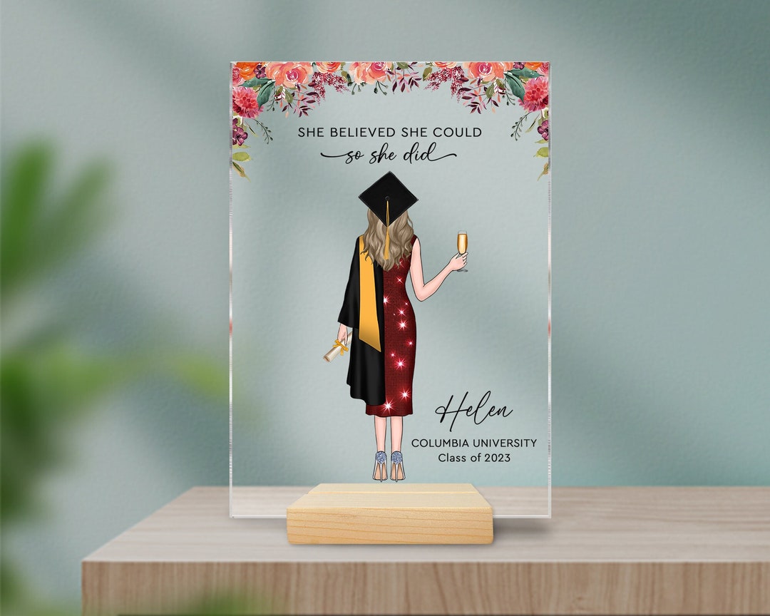 Personalized Graduation Gifts, Custom Graduation Plaque, Graduation ...