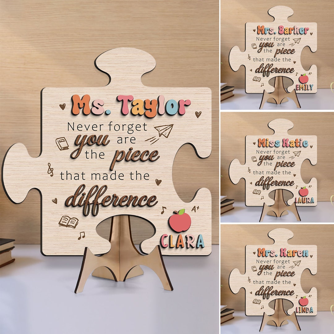 Teacher Appreciation Sign, Last Day of School Gift, Personalized ...