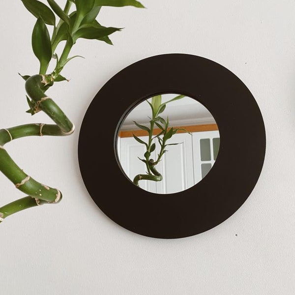 Small Round Mirror - Etsy