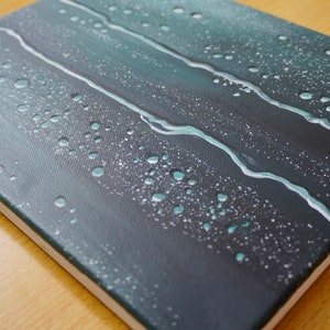 Rainy Day Acrylic Painting on Canvas - Etsy