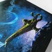 Magic Lamp Acrylic Painting on Canvas - Etsy
