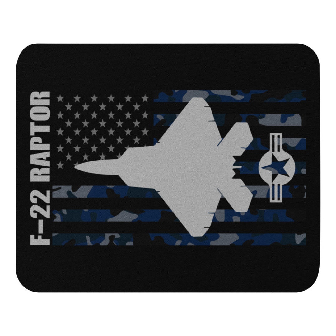 F-22 Raptor Military Fighter F22 Jet Aircraft Mouse Pad - Etsy