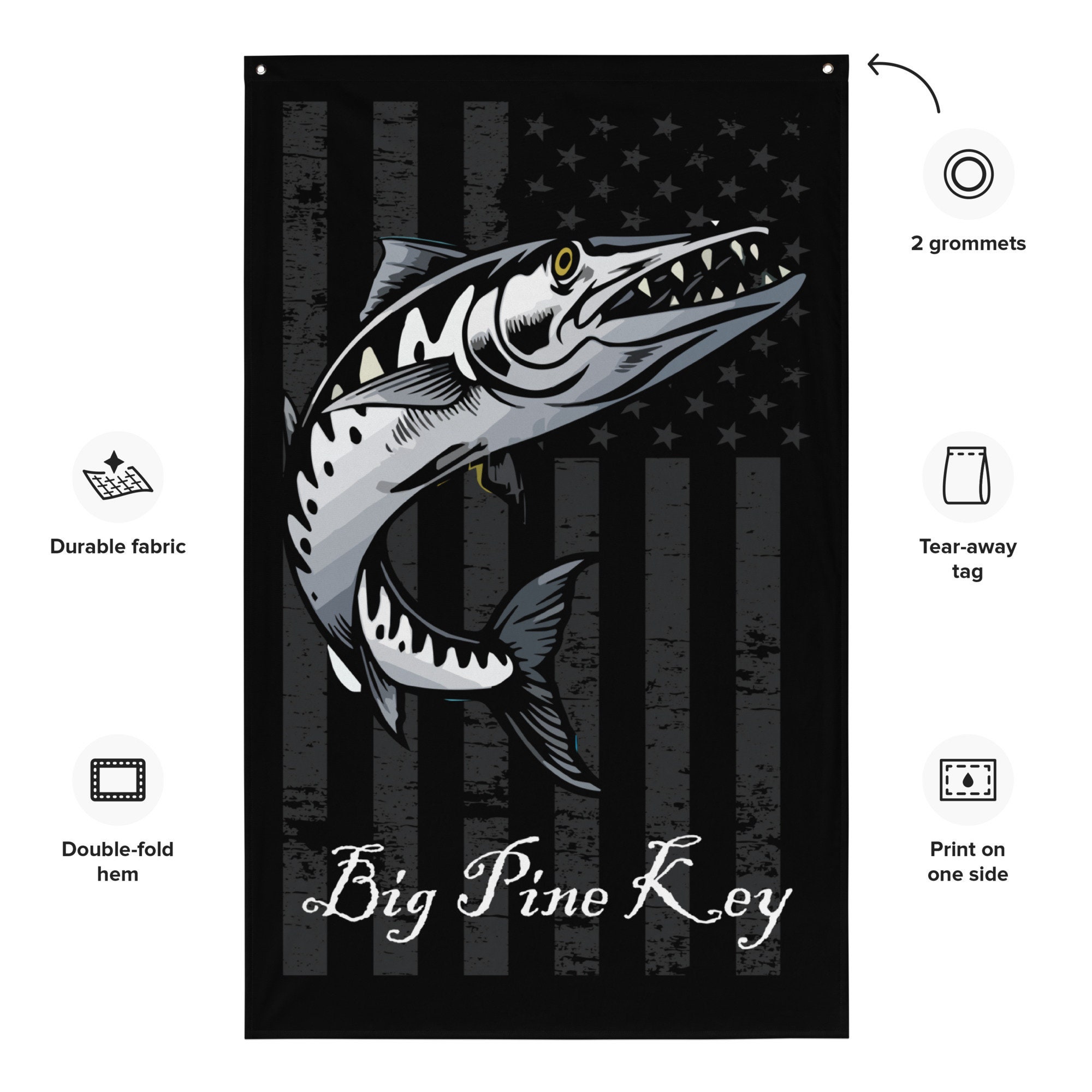 Big Pine Key Barracuda Fish Anglers Florida Keys Saltwater Fishing ...