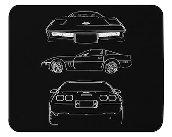 Corvette C4 Art - Etsy