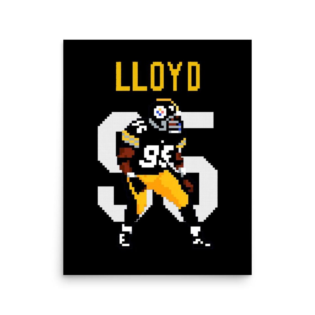 8-bit Greg Lloyd Poster – Retro Pixel Art Pittsburgh Wall Decor - Etsy