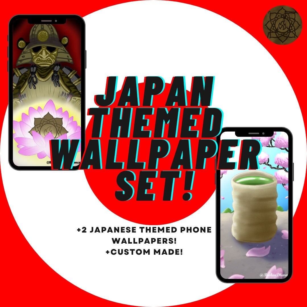 Japan Themed Wallpaper Pack - Etsy