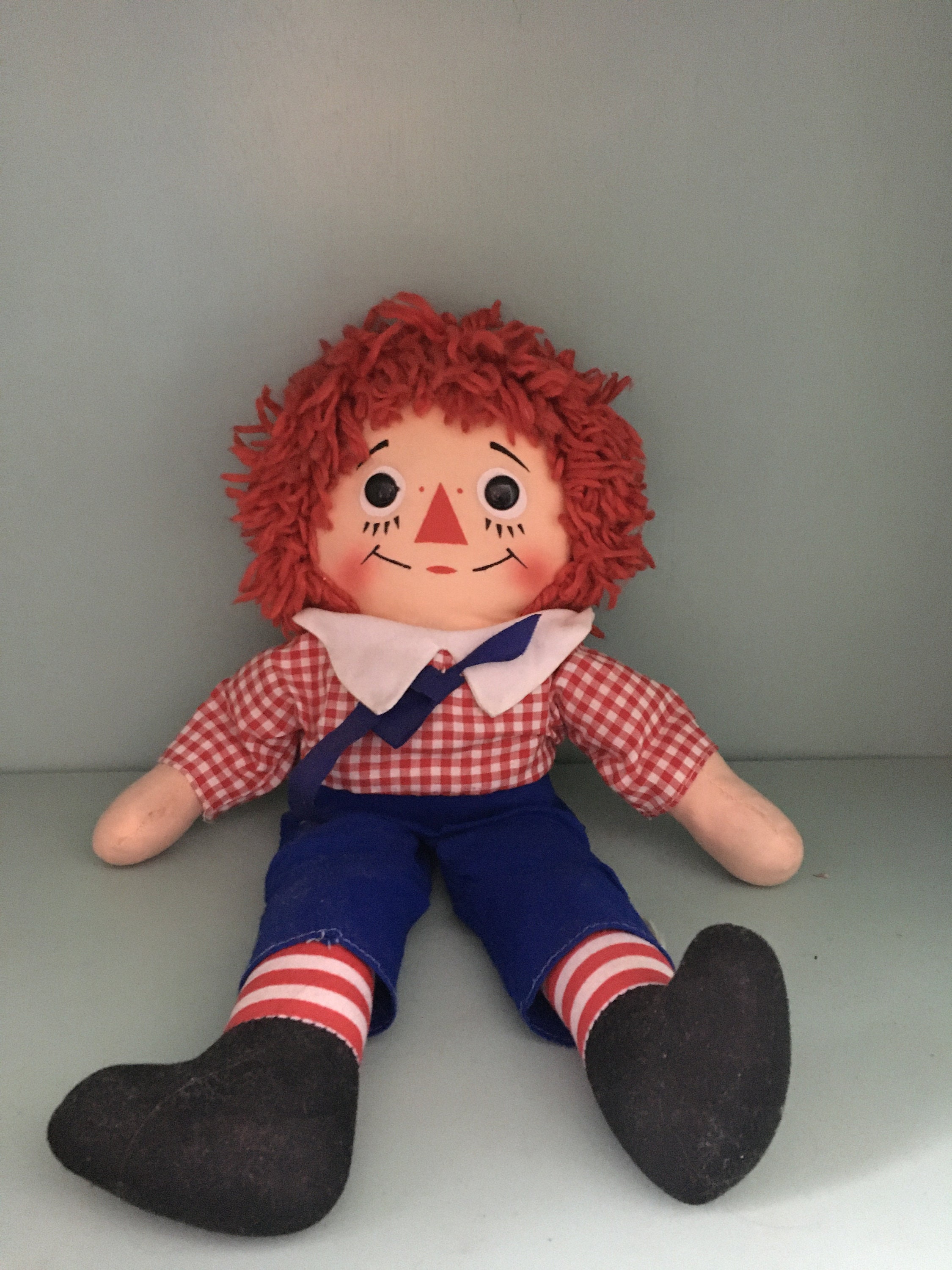 Traditional Raggedy Andy Doll - Etsy