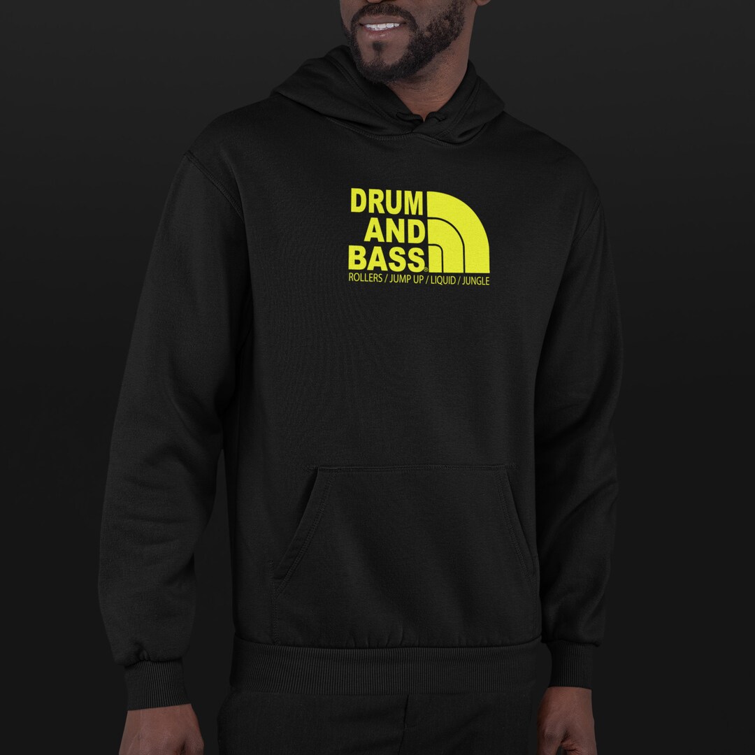 Drum & Bass Hoodie - Dnb Edm Jungle Festival Birthday Gift DJ Djs Music ...