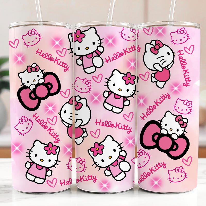 Hello Kittys Tumbler Wrap - Etsy