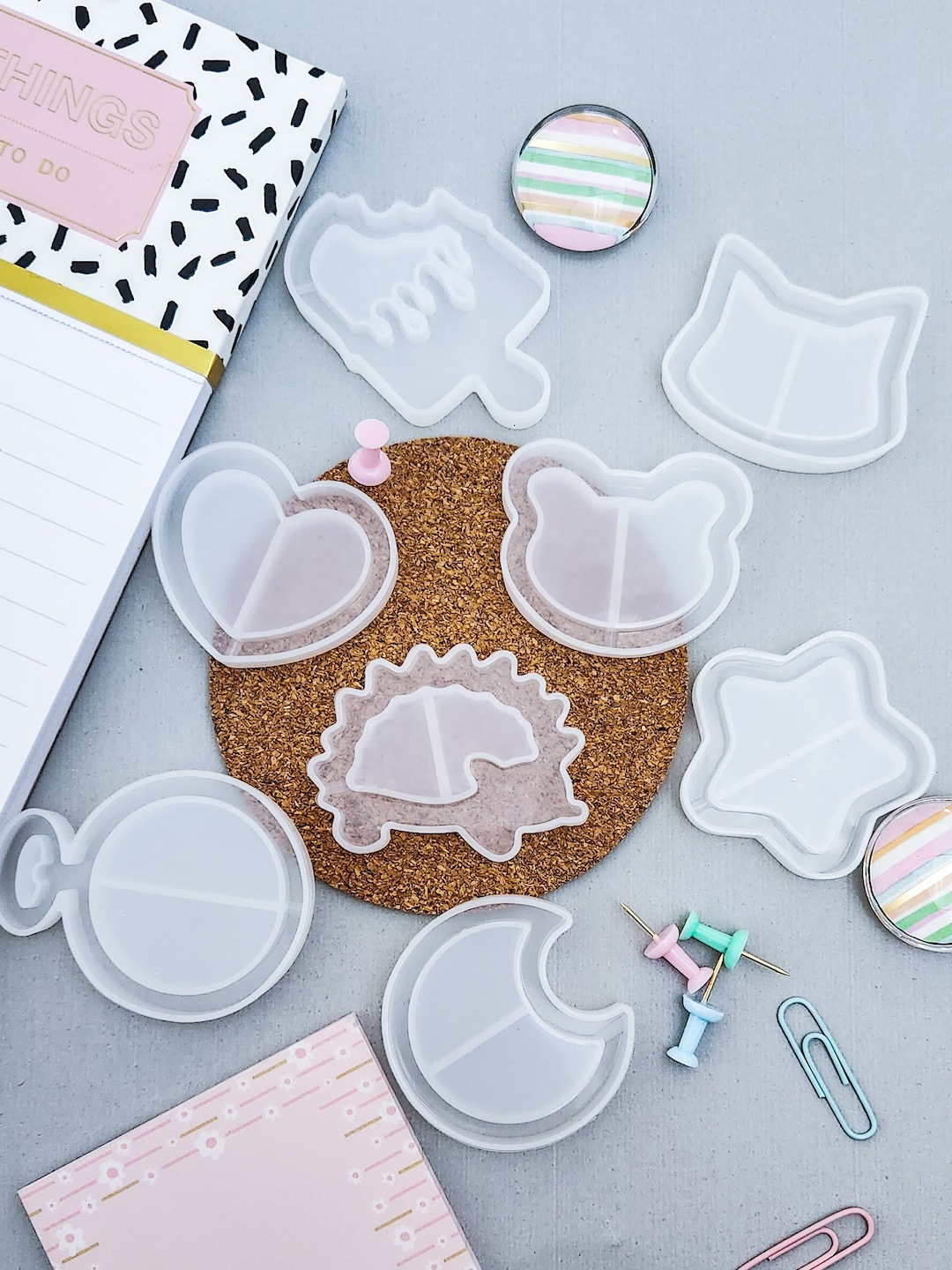 Pre-cut Shaker Mold Acetate / Film Cover / Shaker Mold / Silicone ...