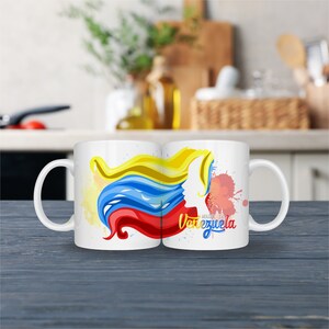 Venezuela Coffee Mug Venezuelan Gift Venezuela Venezuela Taza De Café ...
