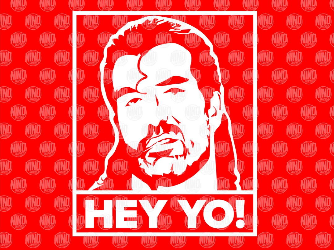 Razor Ramon Hey Yo! Vintage Inspired WWE Fan Scott Hall PNG SVG ...