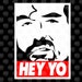 Razor Ramon Hey Yo Obey Style Poster Design in Memory of Scott Hall SVG ...