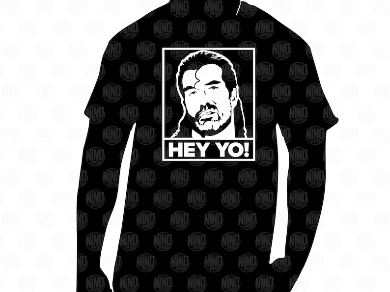Razor Ramon Hey Yo! Vintage Inspired WWE Fan Scott Hall PNG SVG ...
