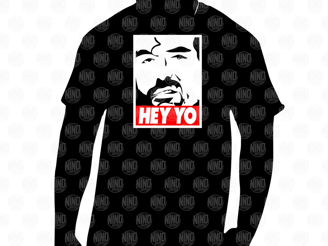 Razor Ramon Hey Yo Obey Style Poster Design in Memory of Scott Hall SVG ...