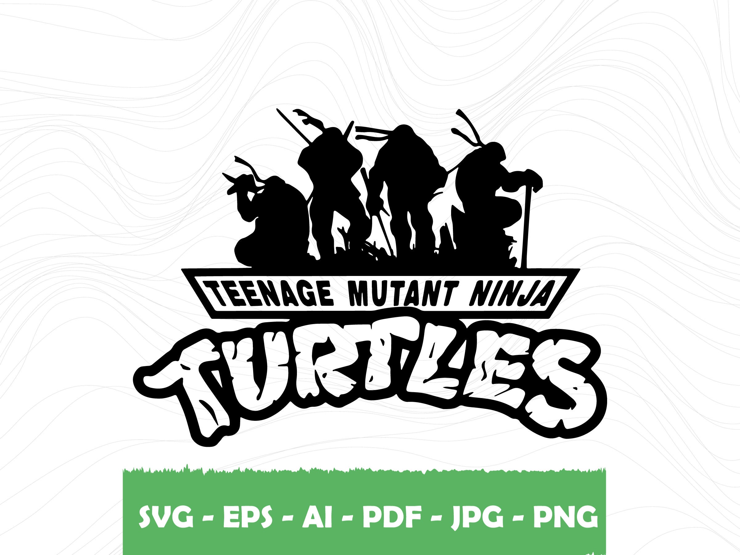 Ninja Turtles SVGninja svgLayered SVG Cricut cut files | Etsy