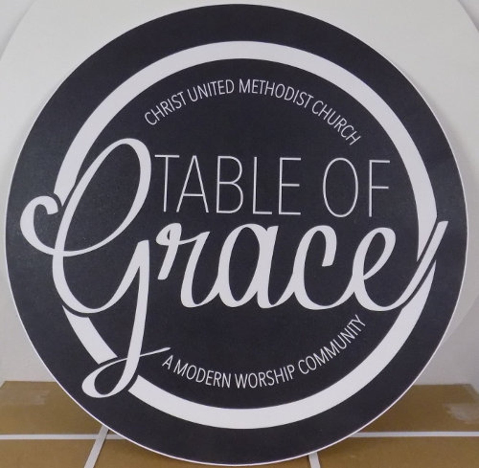 Round Branded Logo Tables for Trade Shows & Events by Banquet Tables ...